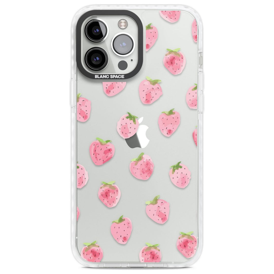 Classic Strawberry iPhone Case - Blanc Space